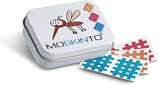 Moskinto Myggplaster – Familieboks med 42 plaster i tre farger ...